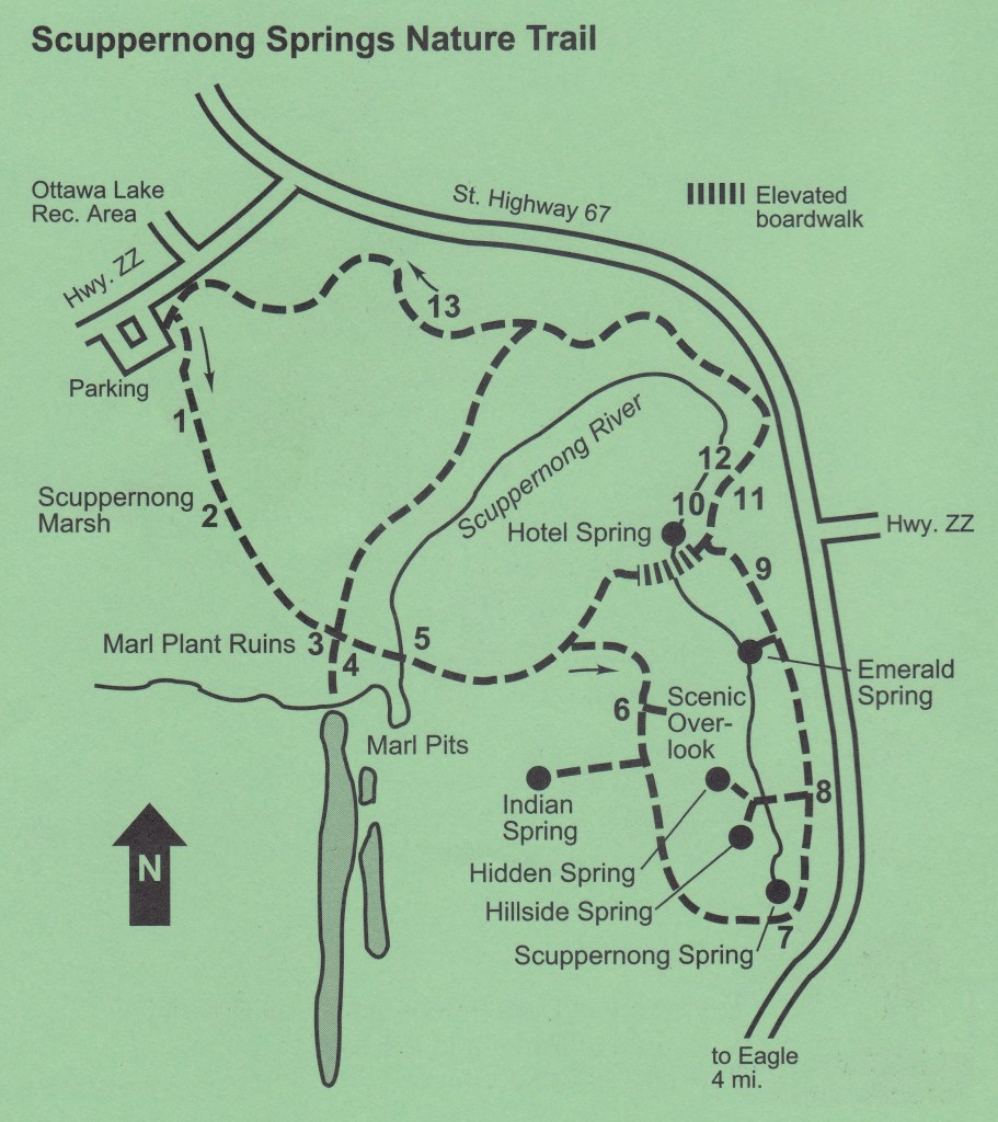Maps, Brochures and History | Scuppernong Springs Nature Trail
